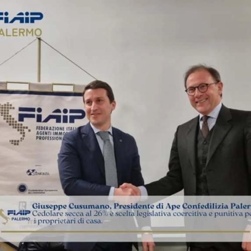 Intervista con il presidente Ape Confedilizia Palermo Giuseppe Cusumano - Fiaip